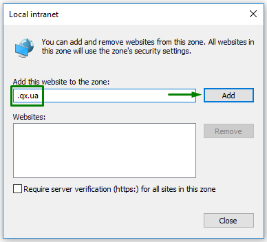 Configuring browsers for SSO authentication