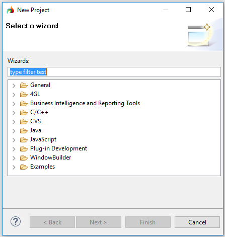 Creating new projects