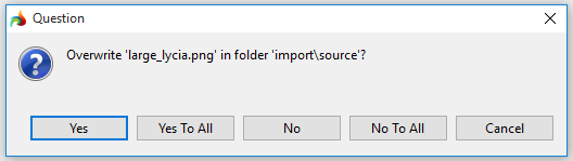 Import files from the file system